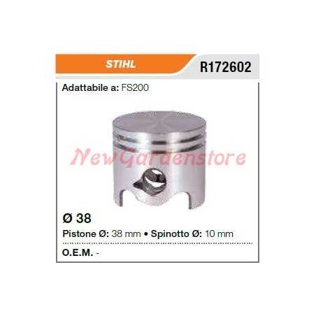 STIHL FS200 chainsaw piston pin segments 172602 | NewgardenParts.com