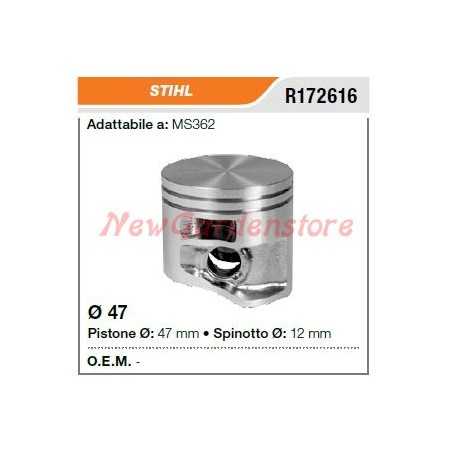 STIHL chainsaw MS362 piston pin segments 172616 | NewgardenParts.com
