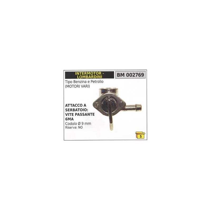 Fuel tap INTERMOTOR LOMBARDINI petrol and oil type 002769 | Newgard...