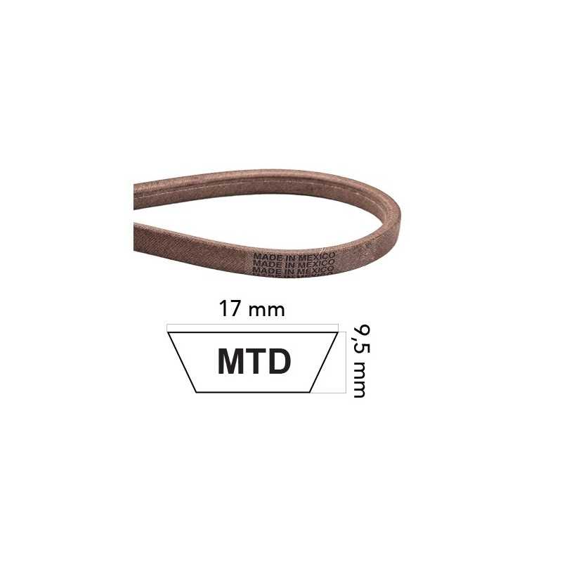 Lawn tractor belt made of KEVLAR COMPATIBLE MTD 754-04171 | Newgard...