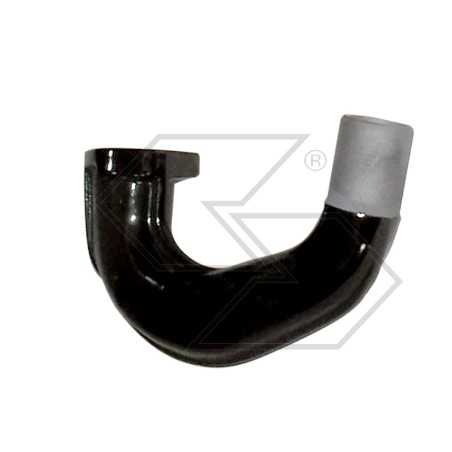 Enamelled cast-iron elbow manifold U-type for silencer | NewgardenP...