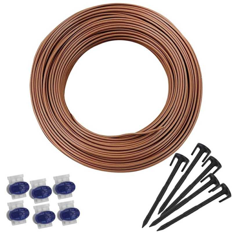 Installation kit 150 m of 3.4 mm wire+500 nails+6 AMBROGIO robot co...