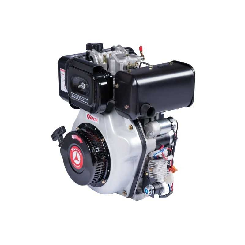 Motor complete ZANETTI ZDM88C1MEV 474 cc conical shaft Di 23 electr...